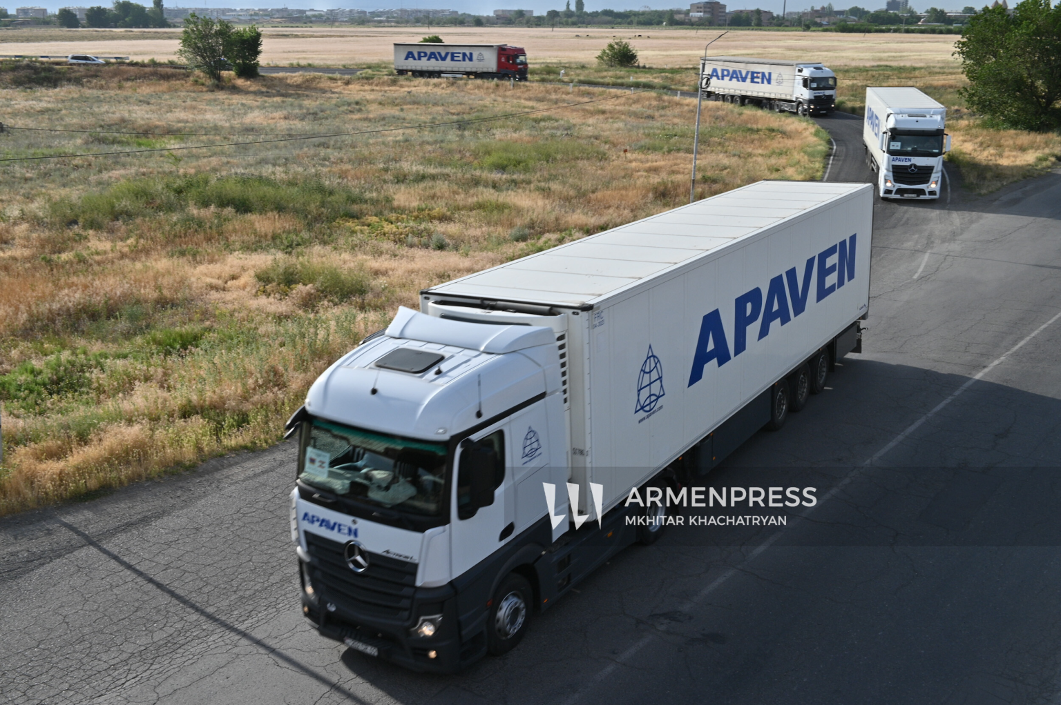 Armenia envió ayuda humanitaria al Líbano a través de la frontera con ...